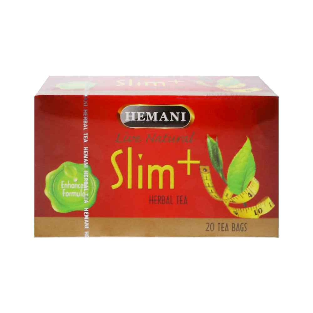 HEMANI TEA SLIM PLUS ENHANCED FORMULA 20 BAGS 40 GM – Al-Fatah