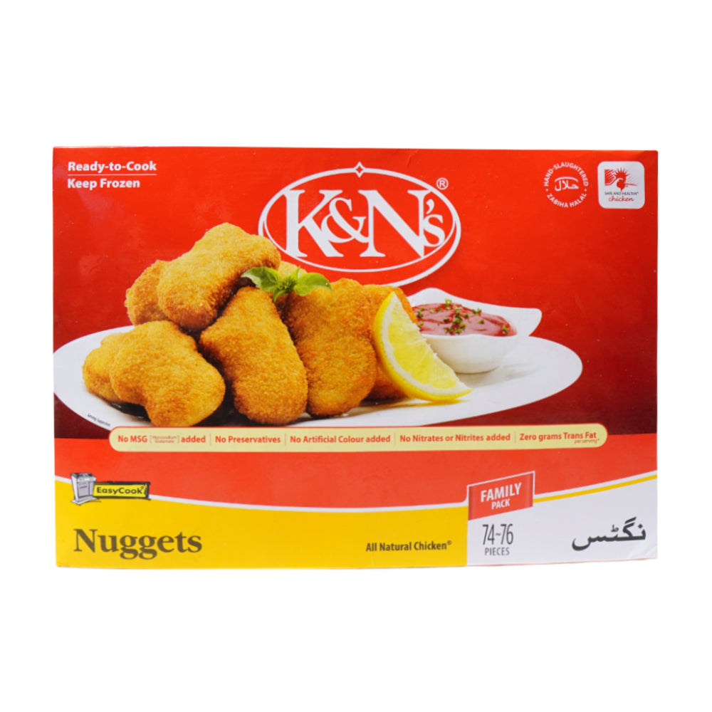 K AND N NUGGETS FAMILY PACK 76 PCS 1.7 GM – Al-Fatah
