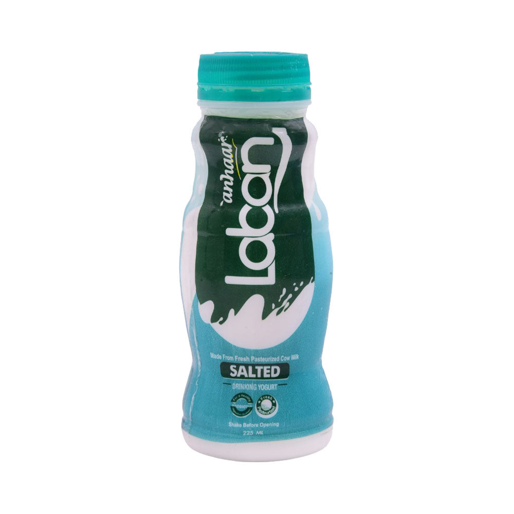 ANHAAR SALTED LABAN 225ML BOTTLE – Al-Fatah