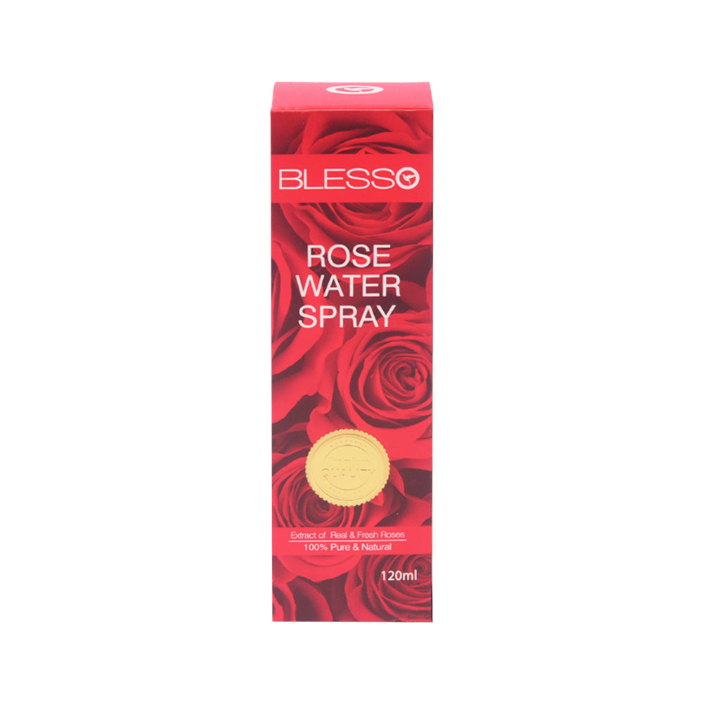 BLESSO PURE ROSE WATER SPRAY 120ML – Al-Fatah