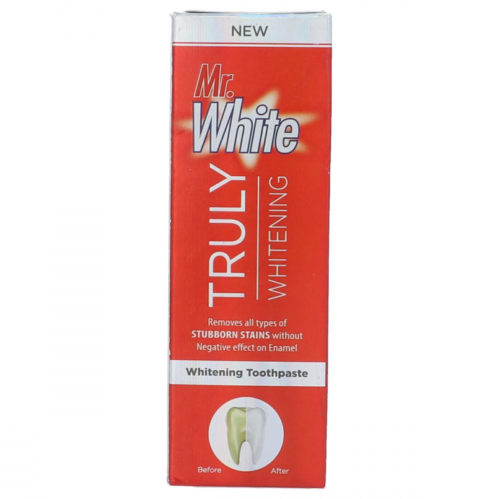 MR WHITE TRULY WHITENING TOOTH PASTE 40 GM – Al-Fatah