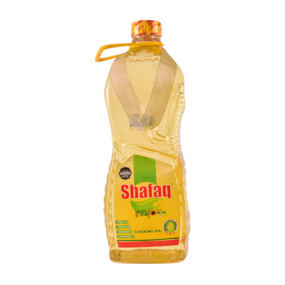 SHAFAQ COOKING OIL BOTTLE 3 LTR – Al-Fatah