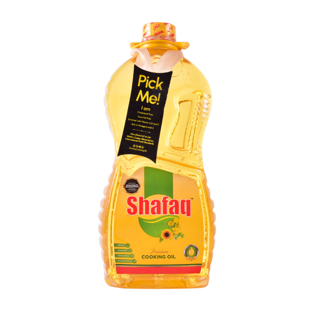 SHAFAQ COOKING OIL BOTTLE 5 LTR – Al-Fatah