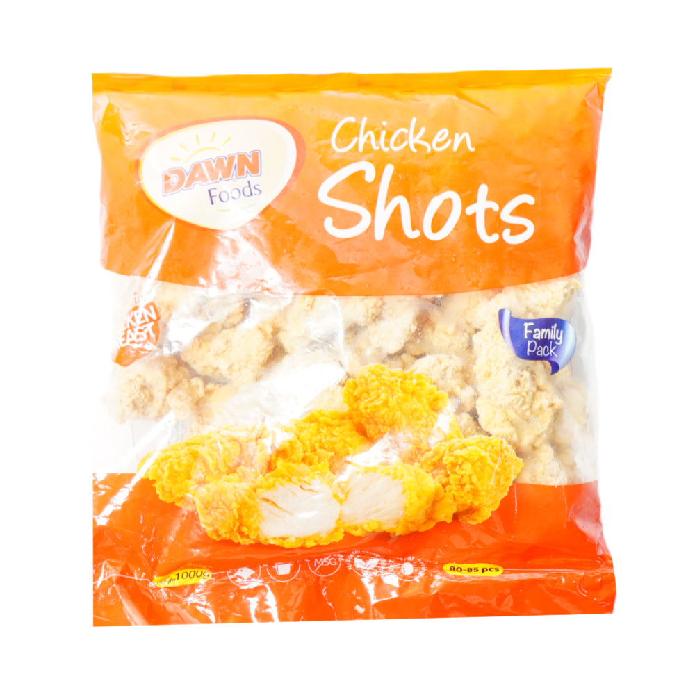 DAWN CHICKEN SHOTS SPECIAL POLY PACK 1000GM – Al-Fatah