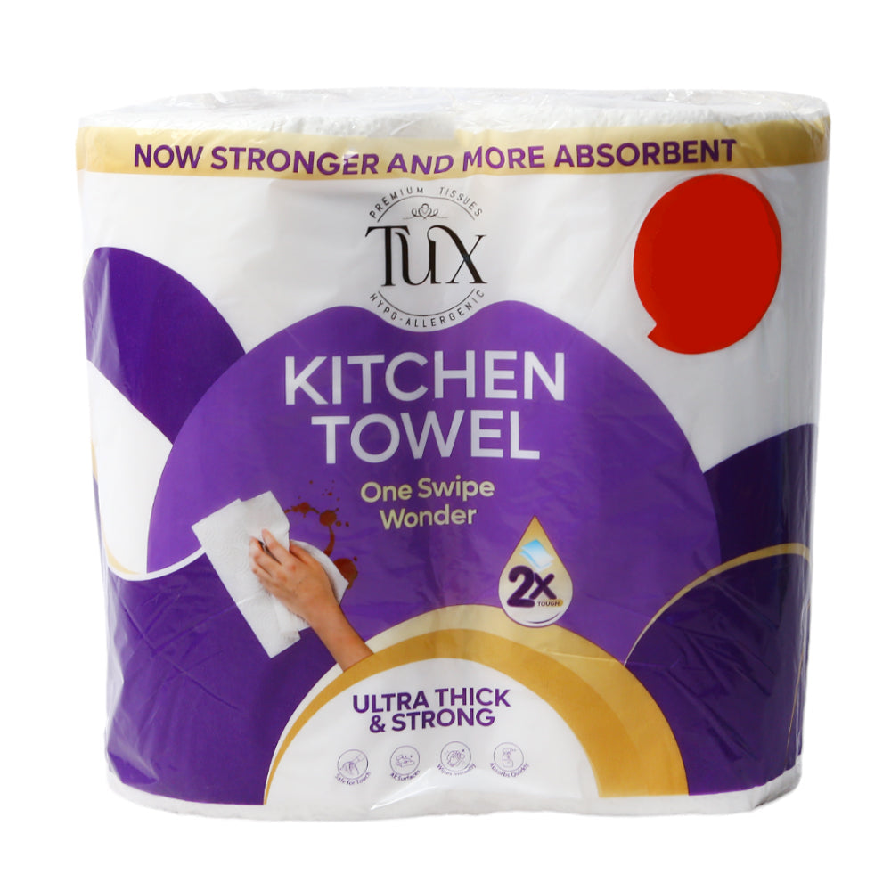 TUX PAPER TWIN TOWEL ROLL EXTRA ABSORBENT EXTRA STRONG – Al-Fatah