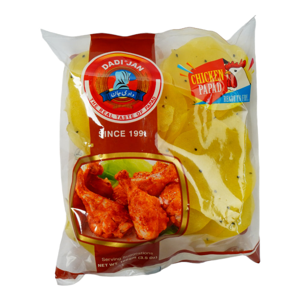DADI JAN CHICKEN PAPAD 100 GM – Al-Fatah