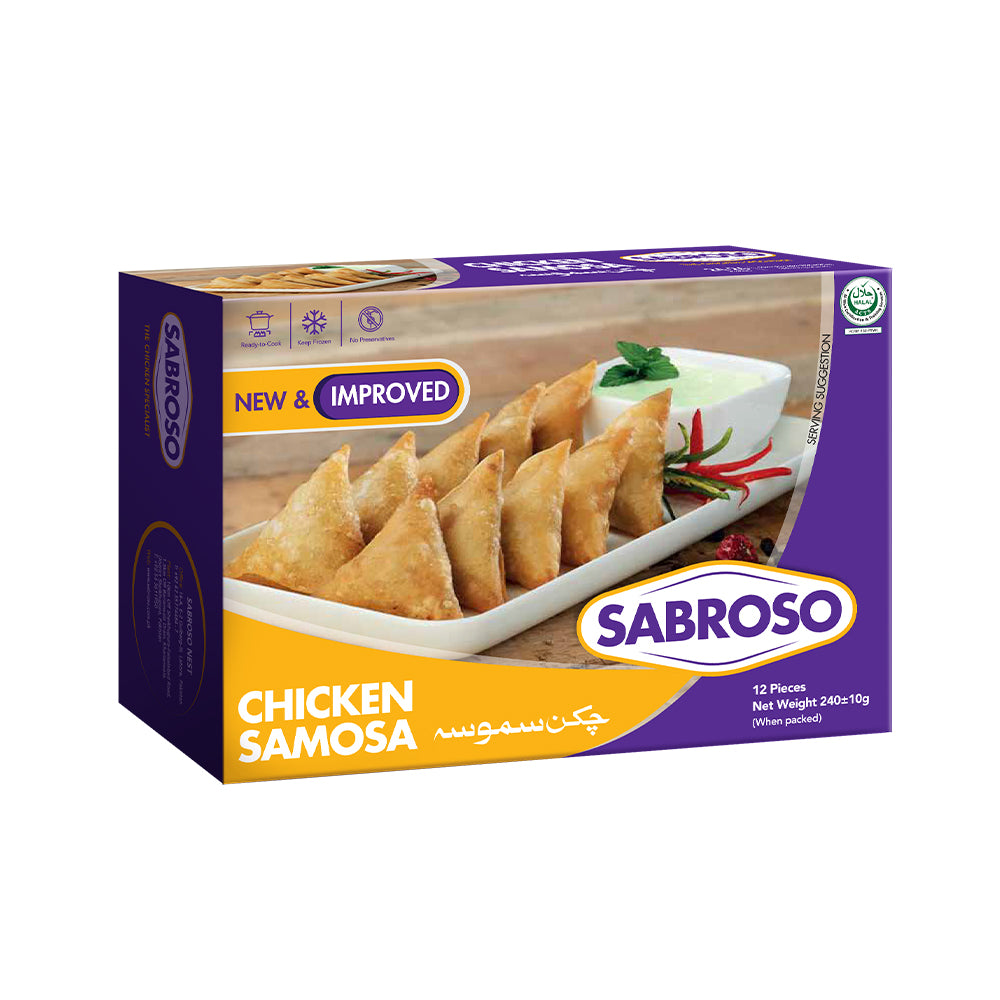 SABROSO CHICKEN SAMOSA 240 GM – Al-Fatah