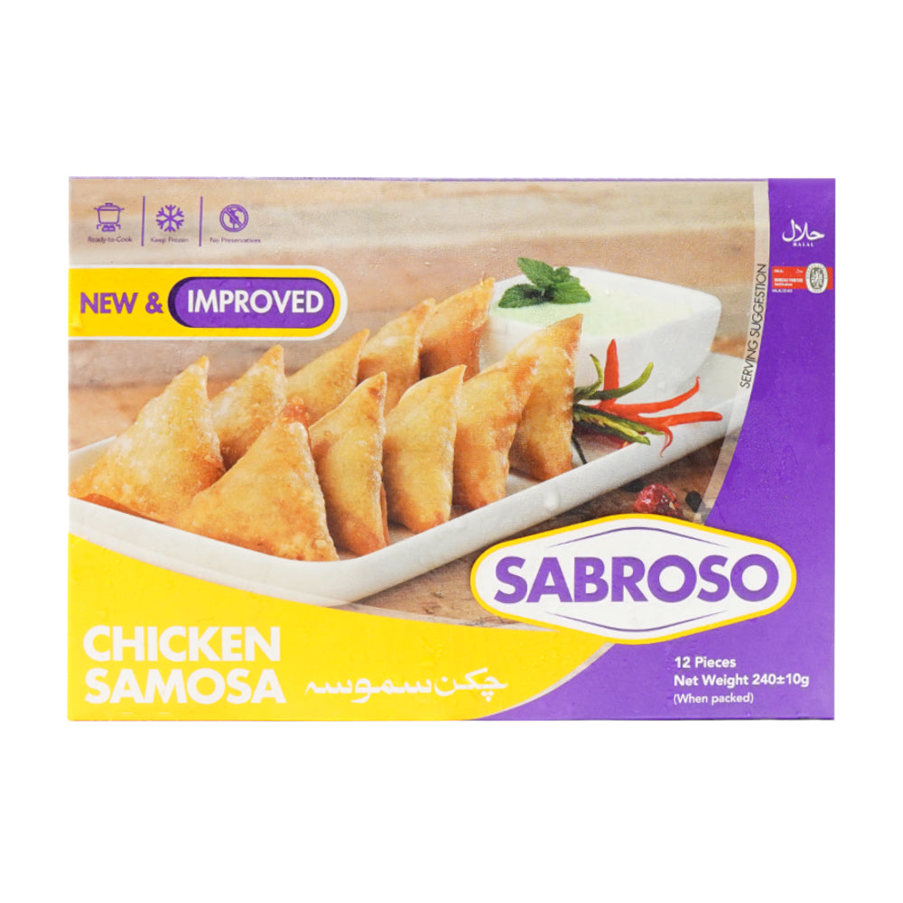 SABROSO CHICKEN SAMOSA 240 GM – Al-Fatah