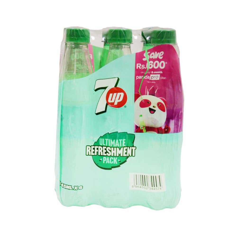 7UP REFRESHMENT 345 ML 6 PCS PACK – Al-Fatah