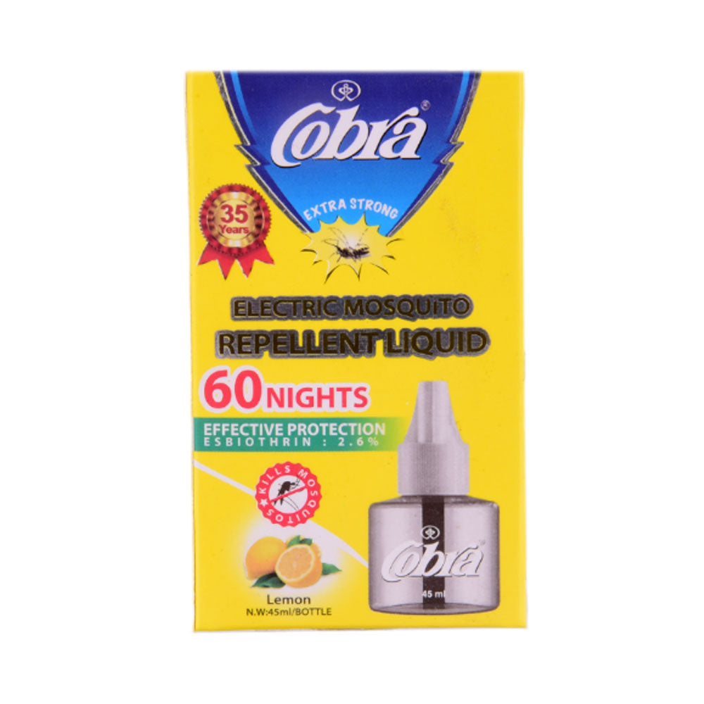 COBRA LIQUID REFILE LEMON 45 ML – Al-Fatah