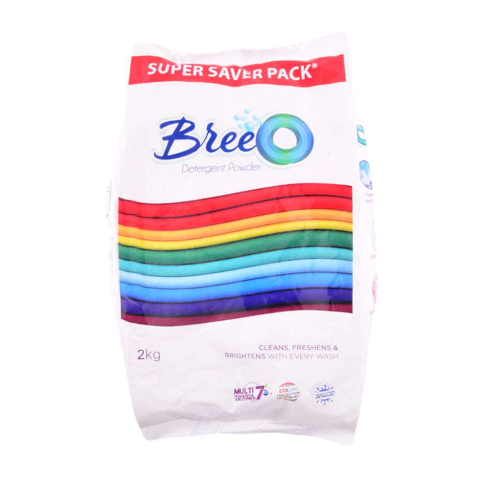 BREEO WASHING POWDER 2 KG – Al-Fatah