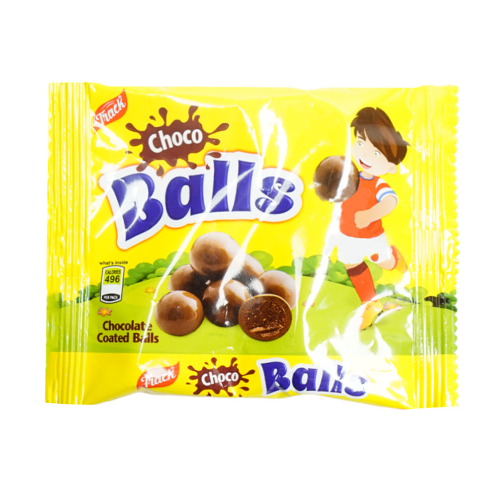TRACK CHOCOLATE COATED BALLS 40GM – Al-Fatah