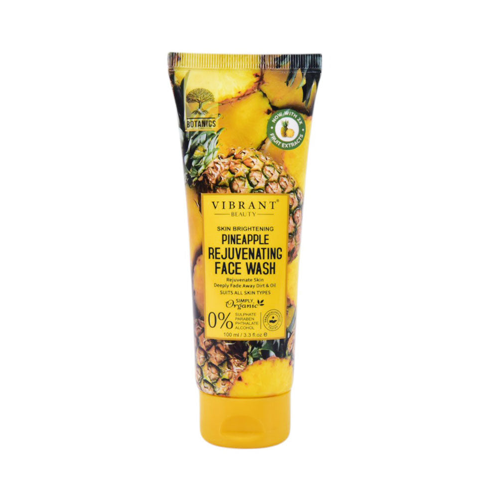 VIBRANT PINEAPPLE REJUVENATING FACE WASH 100 ML – Al-Fatah