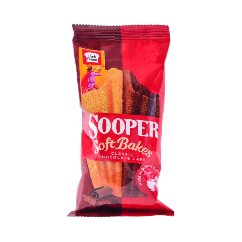 PEEK FREANS SOOPER SOFT BAKES CHOCOLATE CAKE 31GM – Al-Fatah
