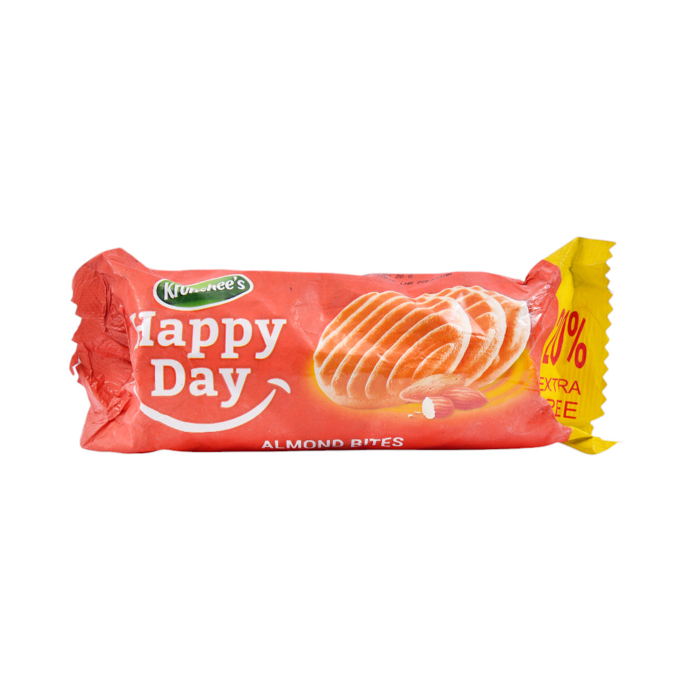 KRUNCHEES HAPPY DAY ALMOND BISCUIT 100 GM – Al-Fatah