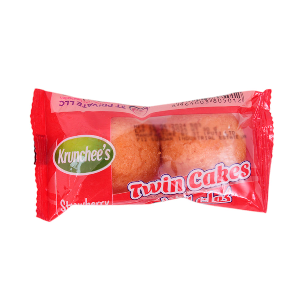 KRUNCHEES TWIN CAKE STRAWBERRY 30 GM – Al-Fatah