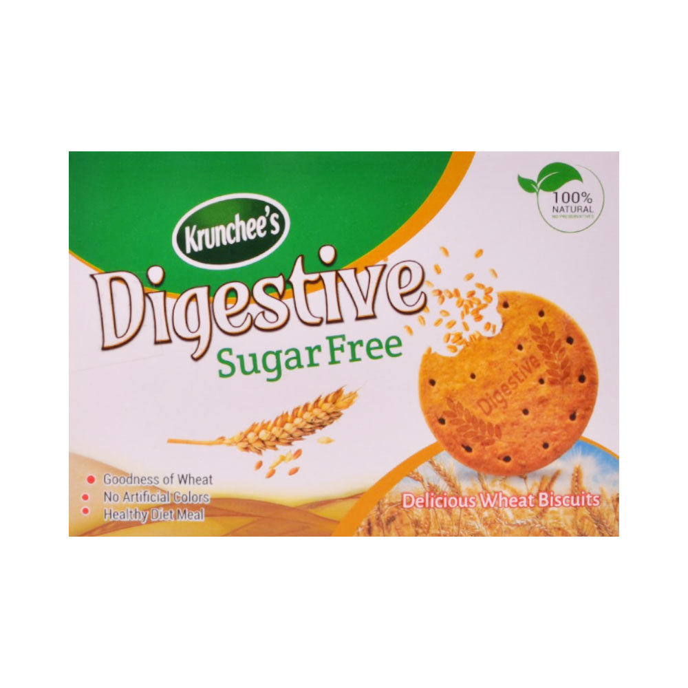 KRUNCHEES DIGESTIVE SUGAR FREE SMALL 150 GM – Al-Fatah