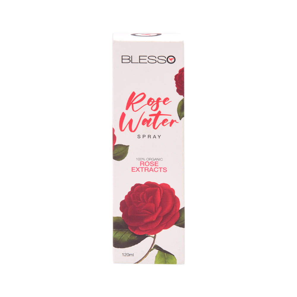 BLESSO ROSE WATER SPRAY 120ML – Al-Fatah