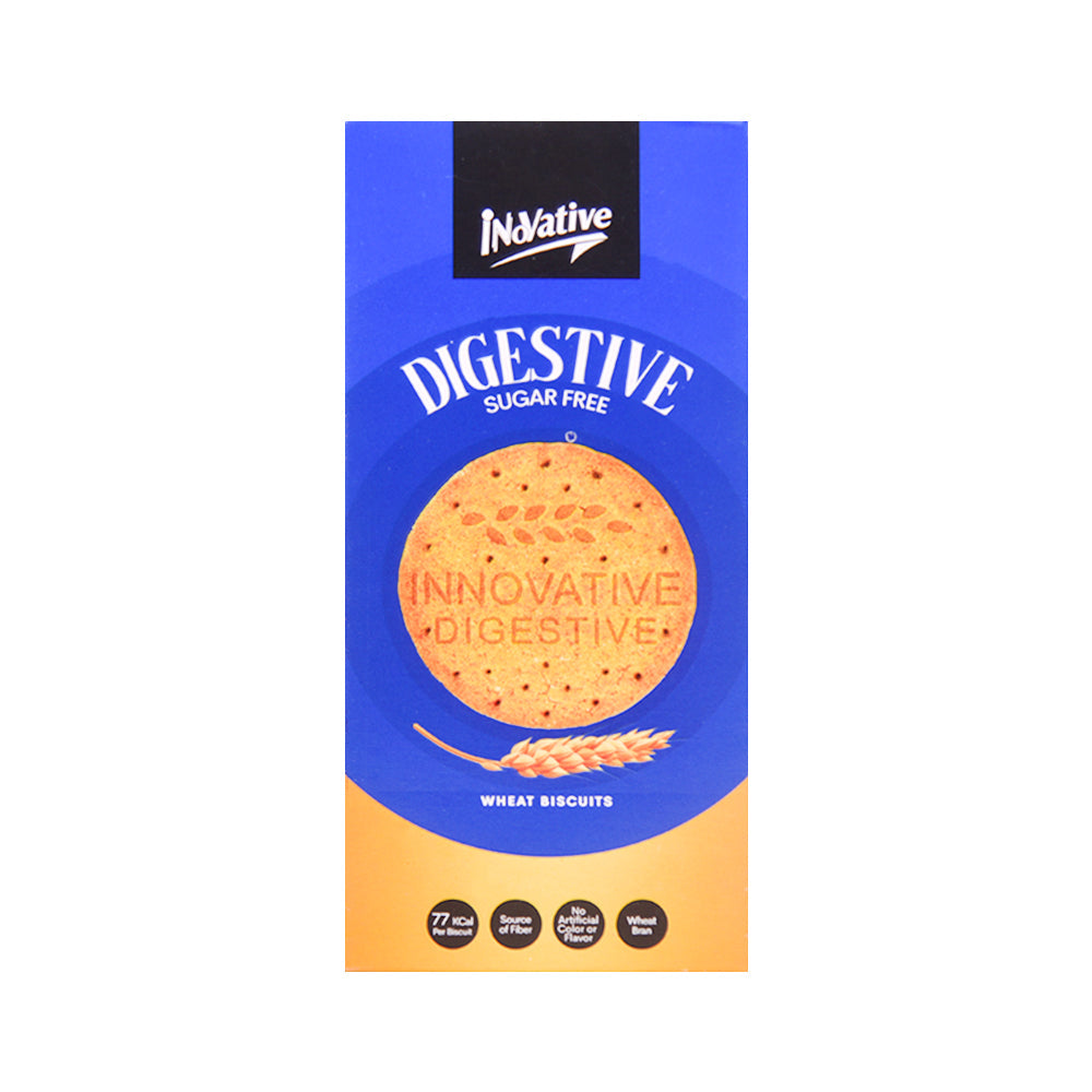 INNOVATIVE DIGESTIVE SUGAR FREE BISCUIT 270 GM – Al-Fatah