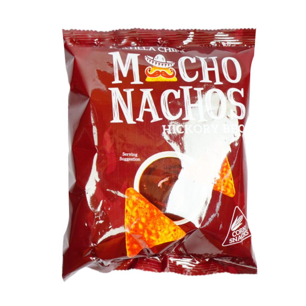 MACHOS TORTILLA CHIPS HICKORY BBQ 38 GM – Al-Fatah