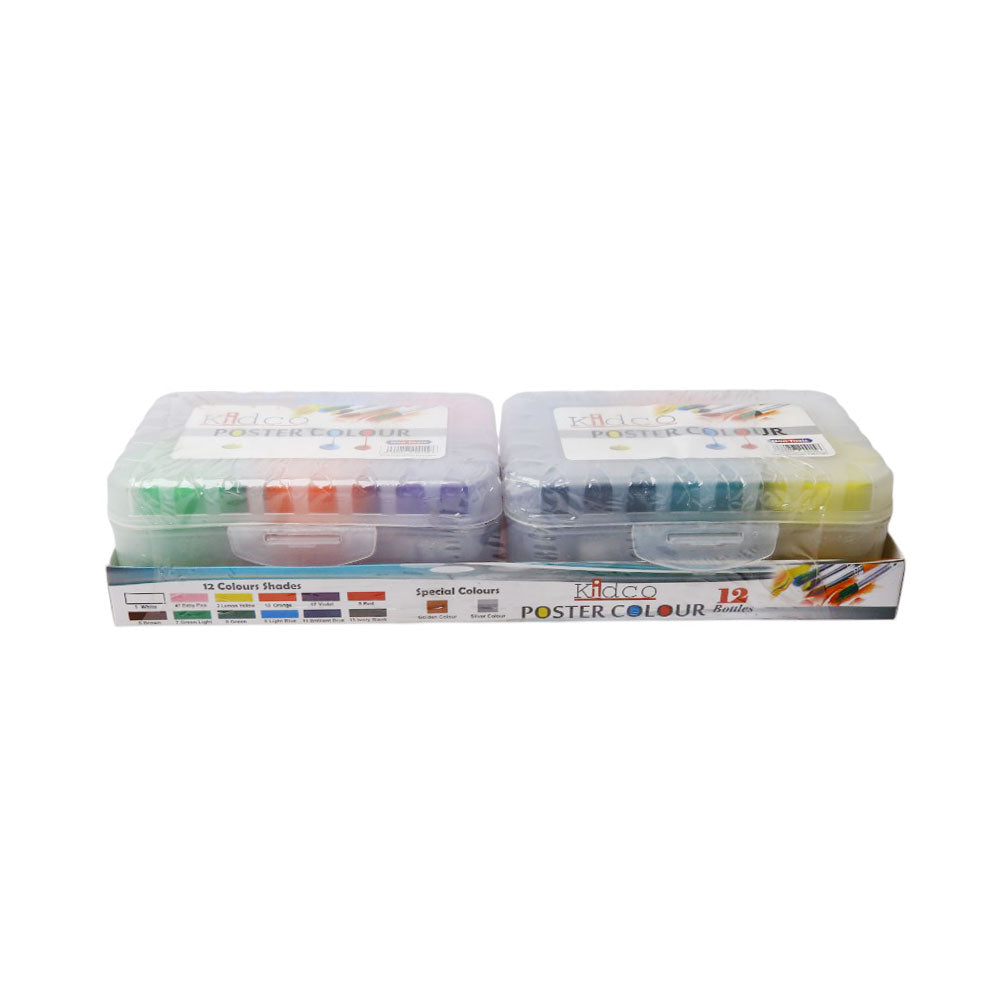 KIDCO POSTER COLOR 12 PLASTIC – Al-Fatah