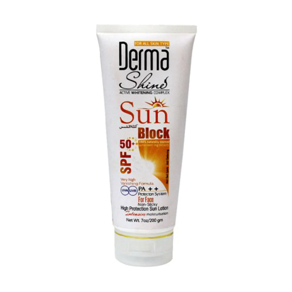 DERMA SHINE SUNBLOCK SPF50 – Al-Fatah