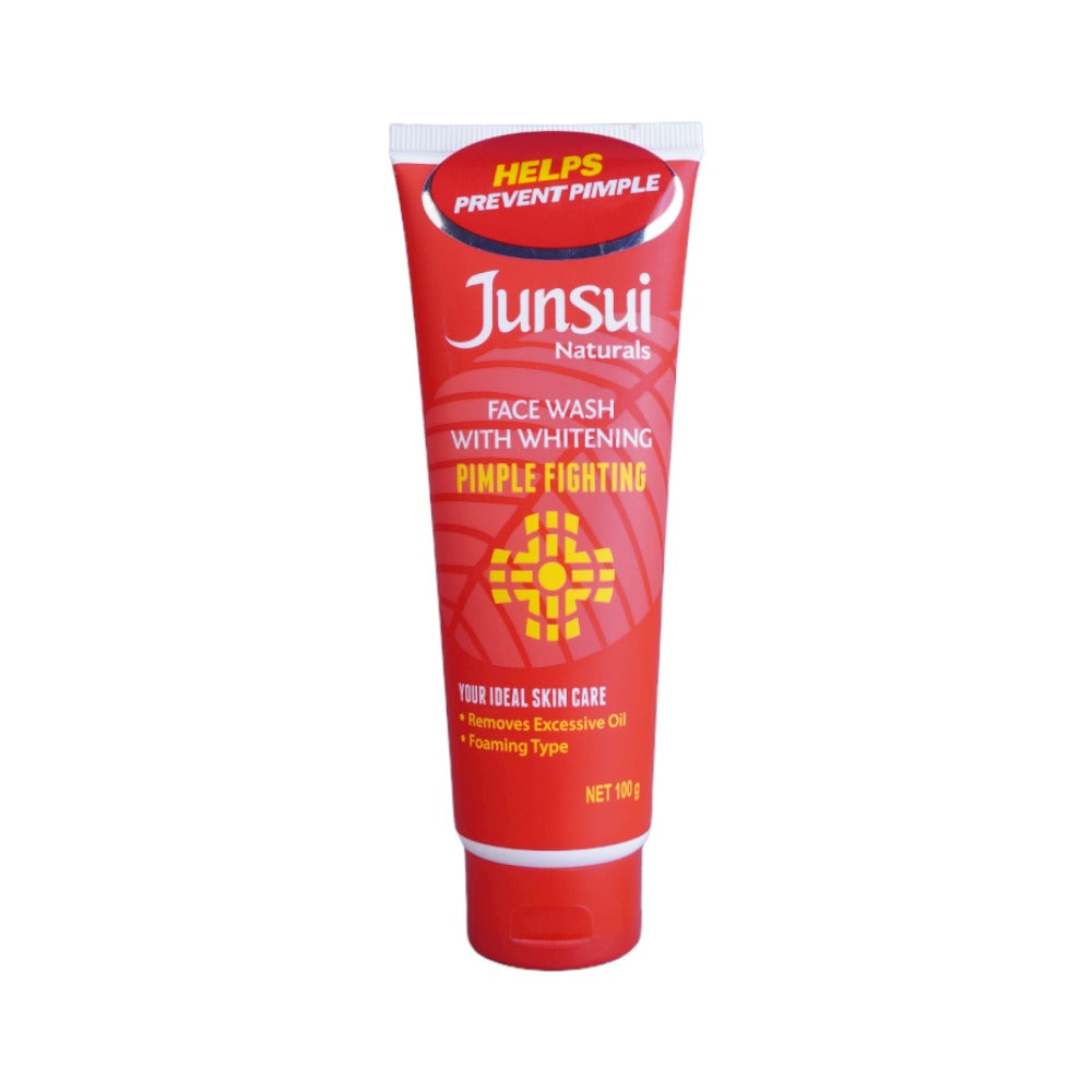 JUNSUI FACE WASH WITH WHITENING PIMPLE FIGHTNING 100 GM – Al-Fatah