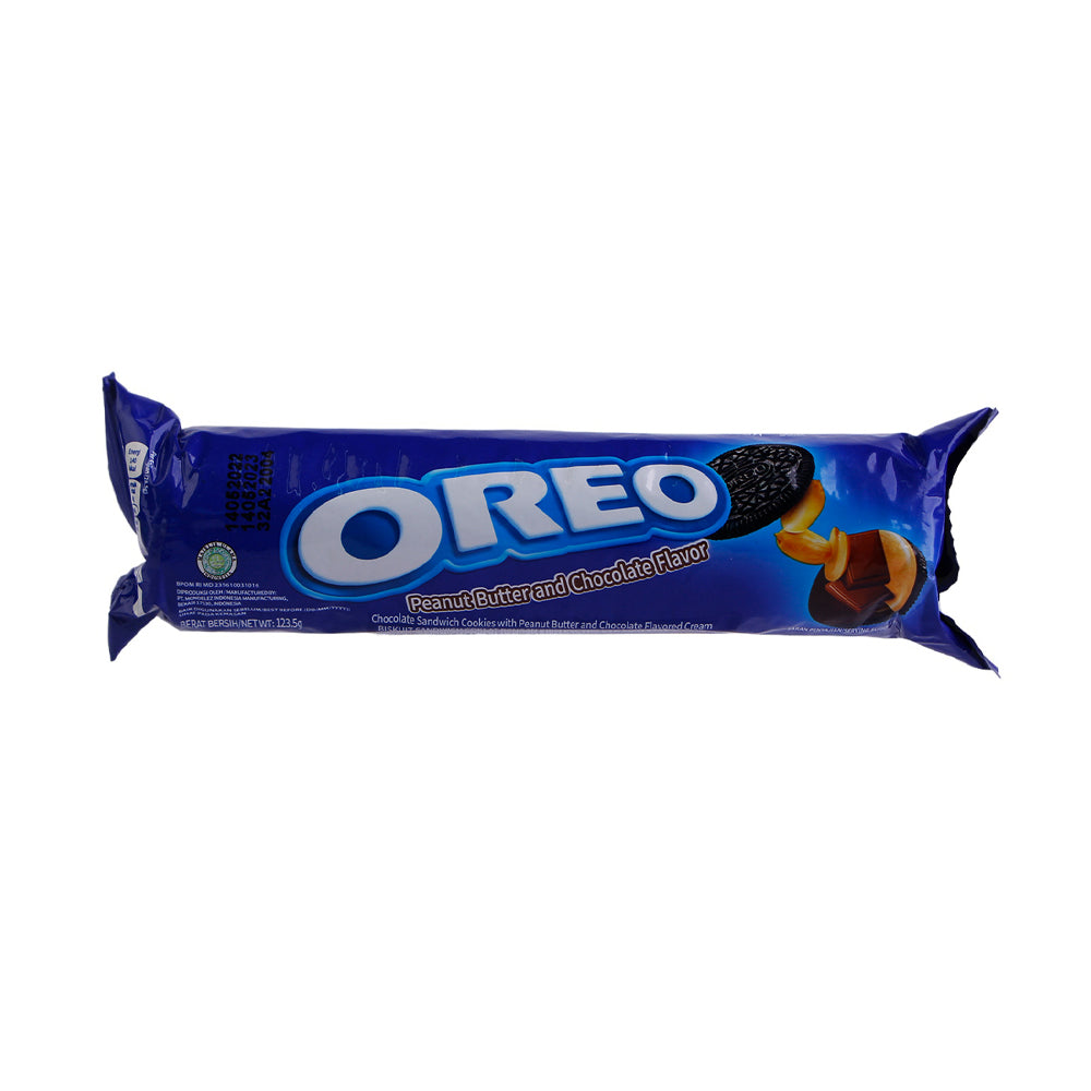 OREO BISCUIT PEANUT BUTTER AND CHOCOLATE 119.6 GM – Al-Fatah