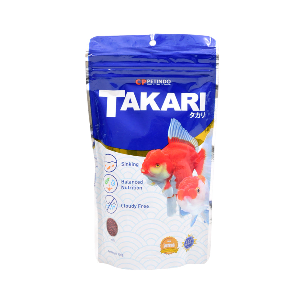 CP PETTINDO TAKARI FISH FOOD SINKING 100 GM – Al-Fatah