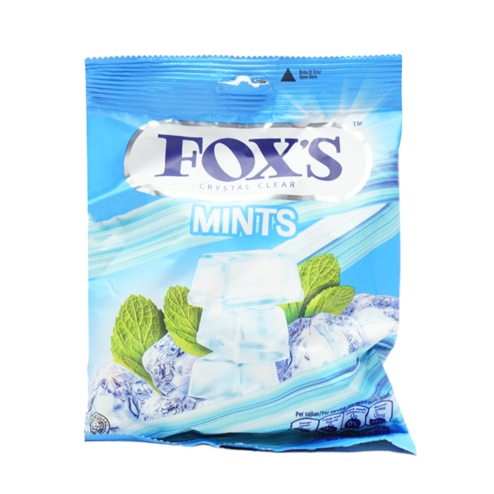 FOXS CANDY MINTS CRYSTAL CLEAR MINT 90 GM – Al-Fatah