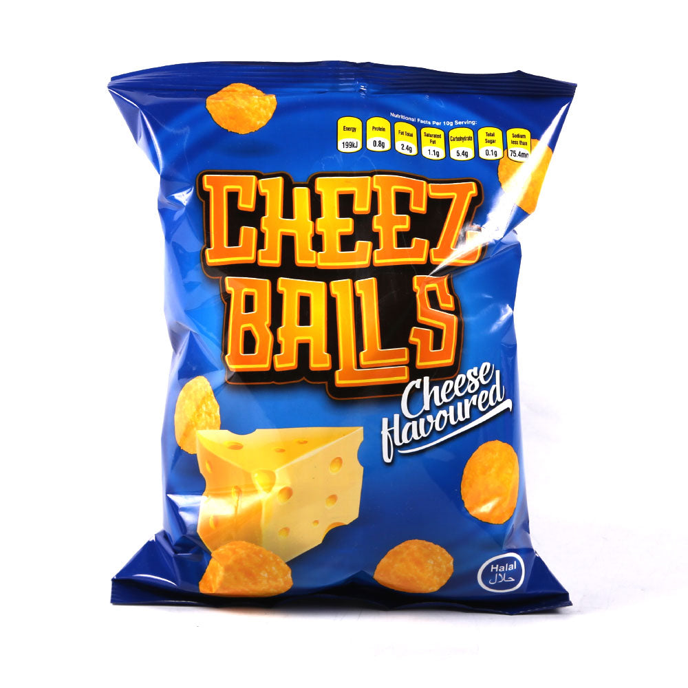 MABEL CHEEZ BALLS CHEESE FLAVOURED BALLS 65GM – Al-Fatah