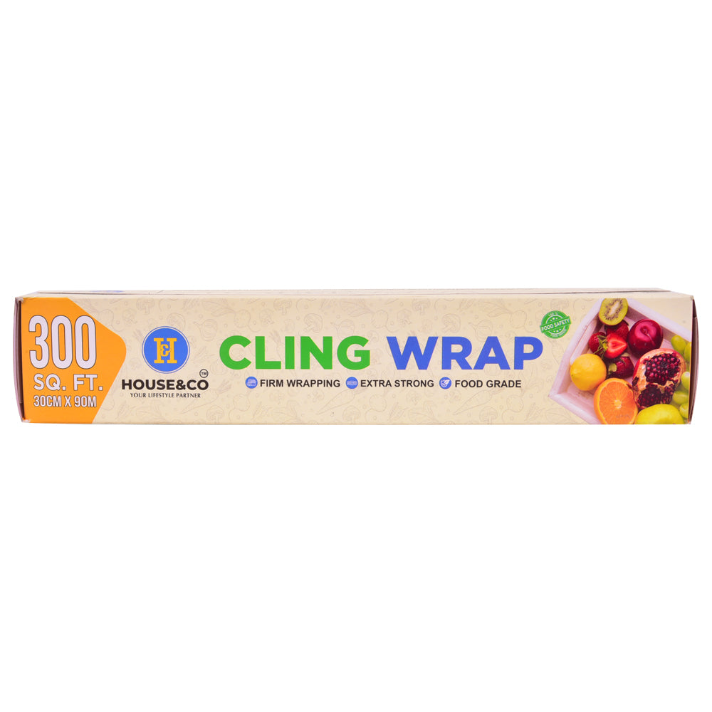 HOUSE & CO. CLING WRAP 30CM 300FT – Al-Fatah