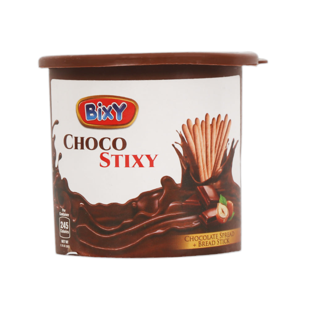 BIXY DIP STICK CHOCOLATE 50GM – Al-Fatah