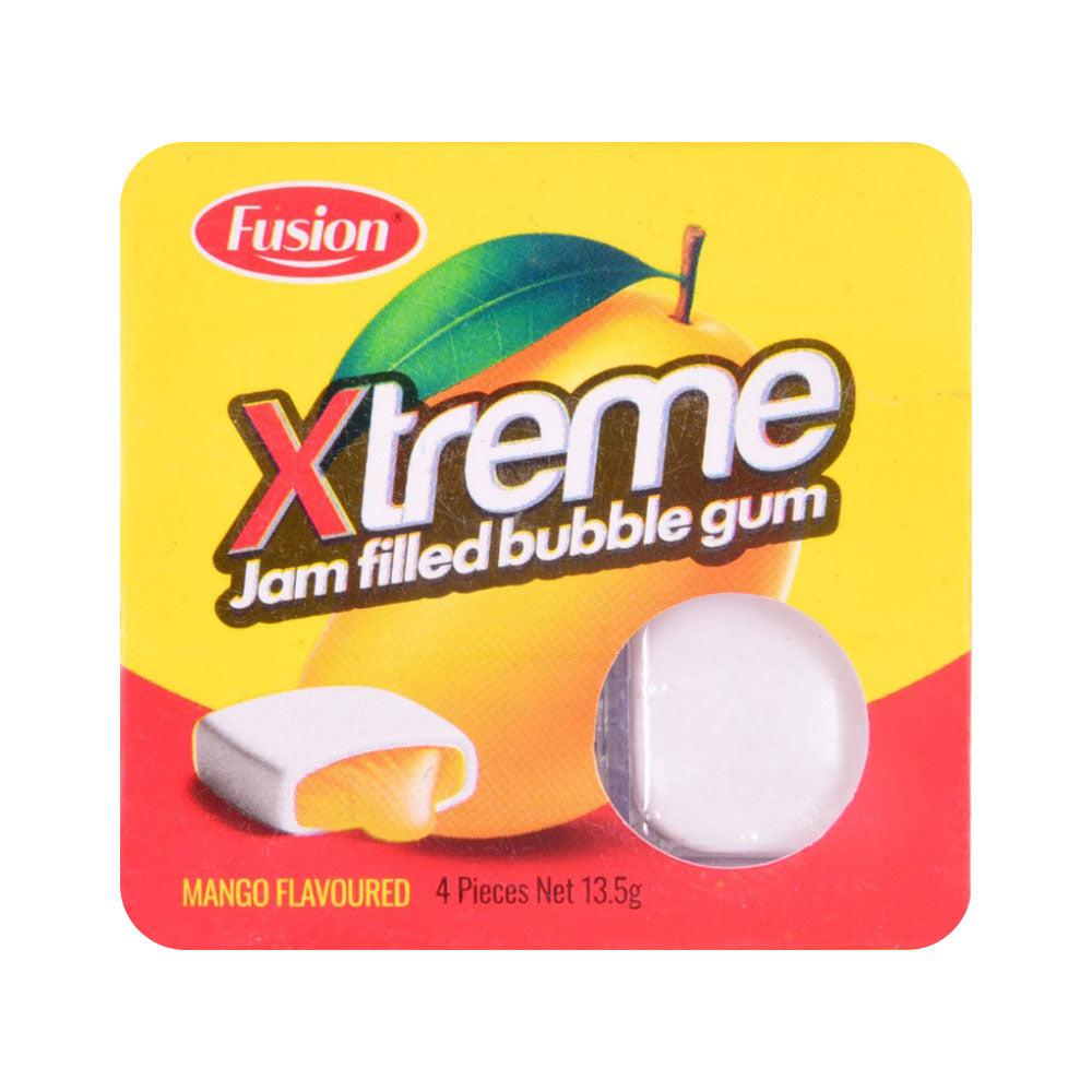 FUSION XTREME JAM FILLED BUBBLE GUM MANGO FLAVOUR 13.5G – Al-Fatah