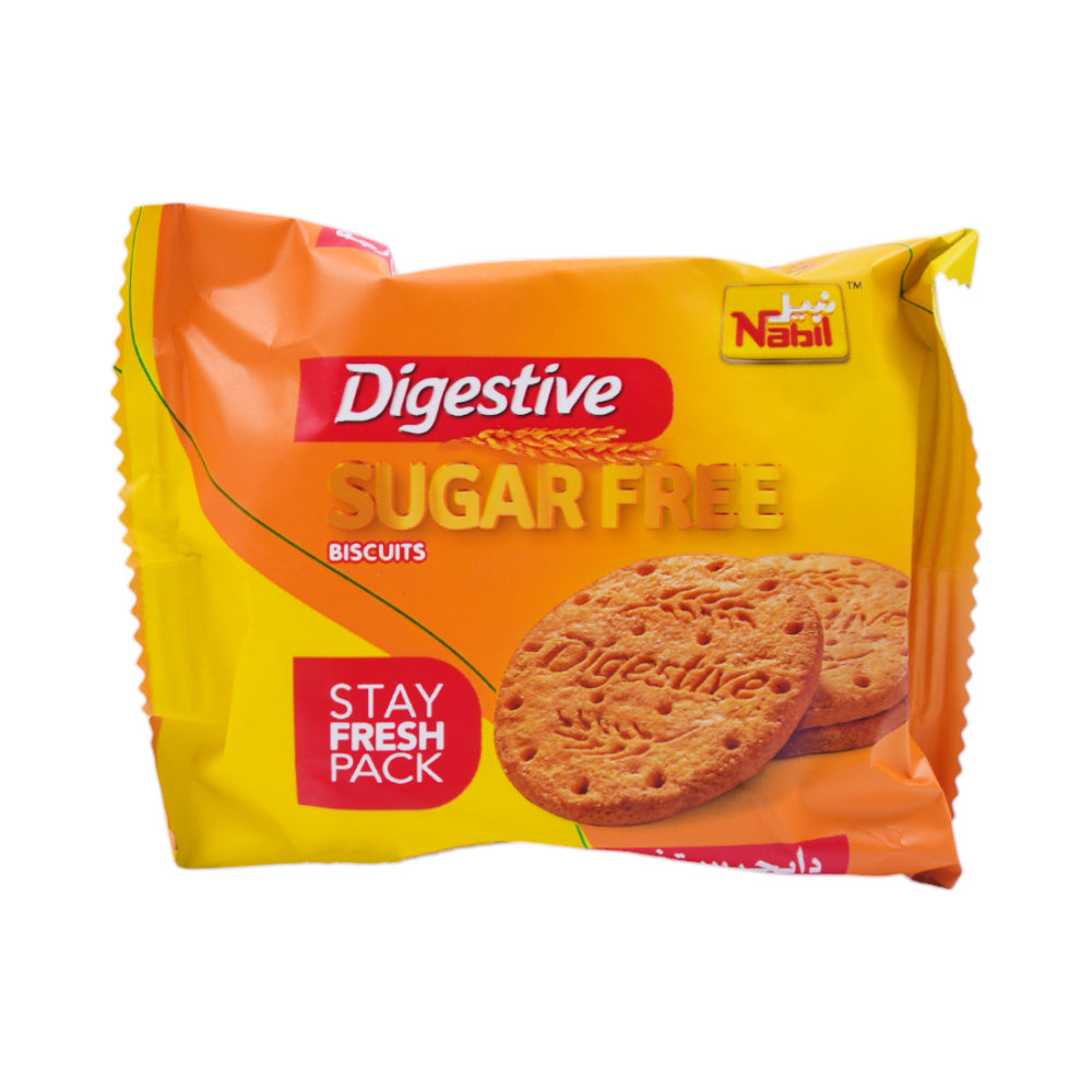 NABIL DIGESTIVE SUGAR FREE BISCUITS 42 GM – Al-Fatah