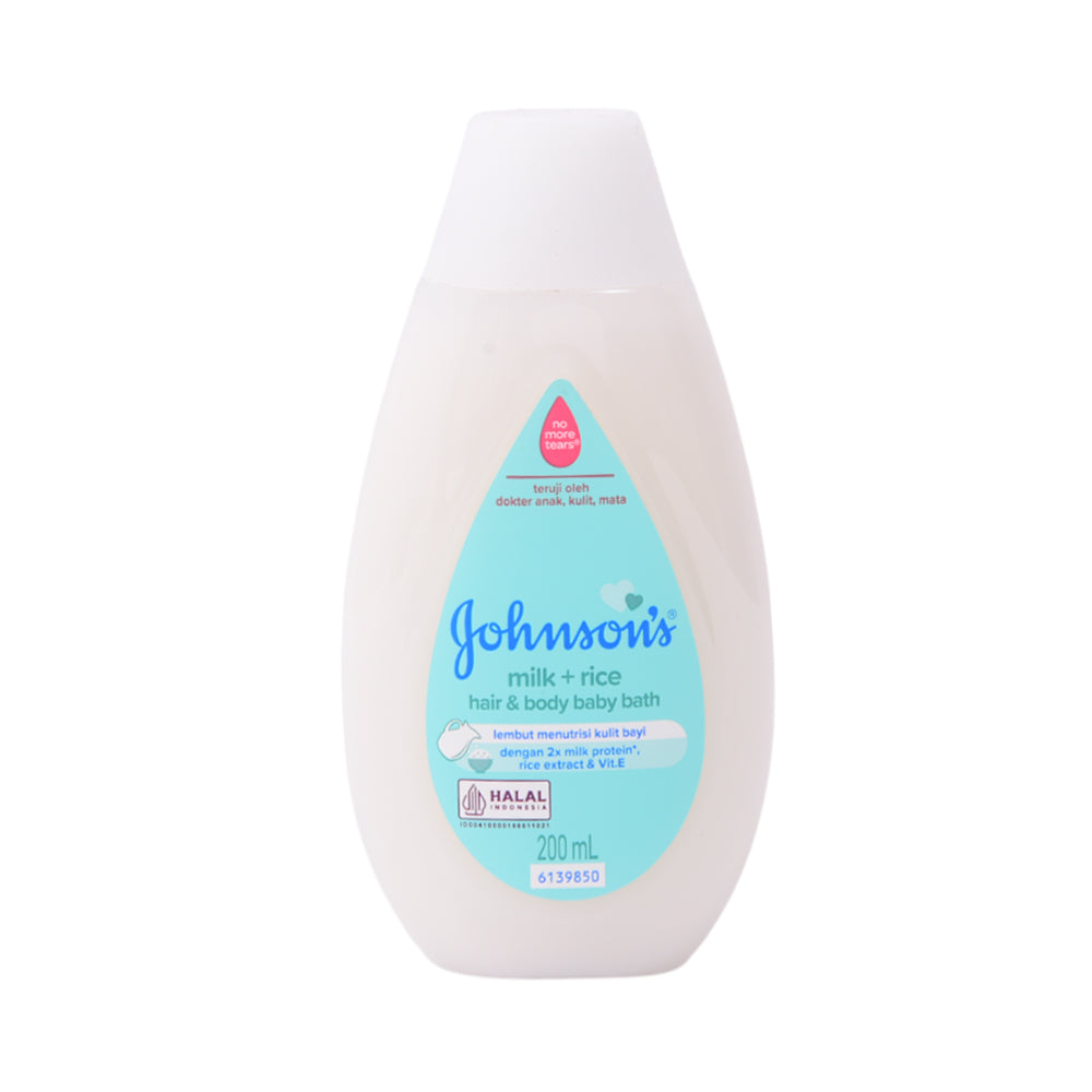 JOHNSONS BABY MILK BATH 200 ML – Al-Fatah