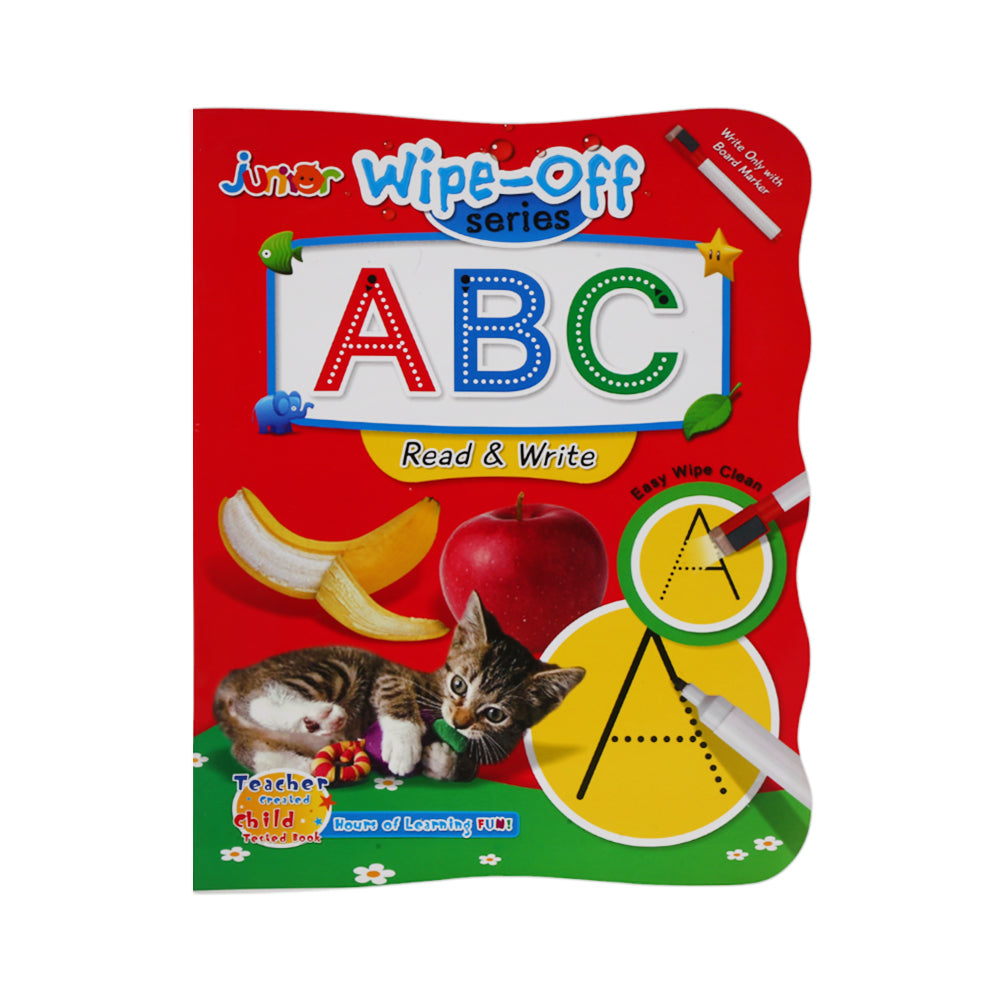 1992 JUNIOR WIPE OFF READING & WRITING BOOK ABC (CAPITAL) – Al-Fatah
