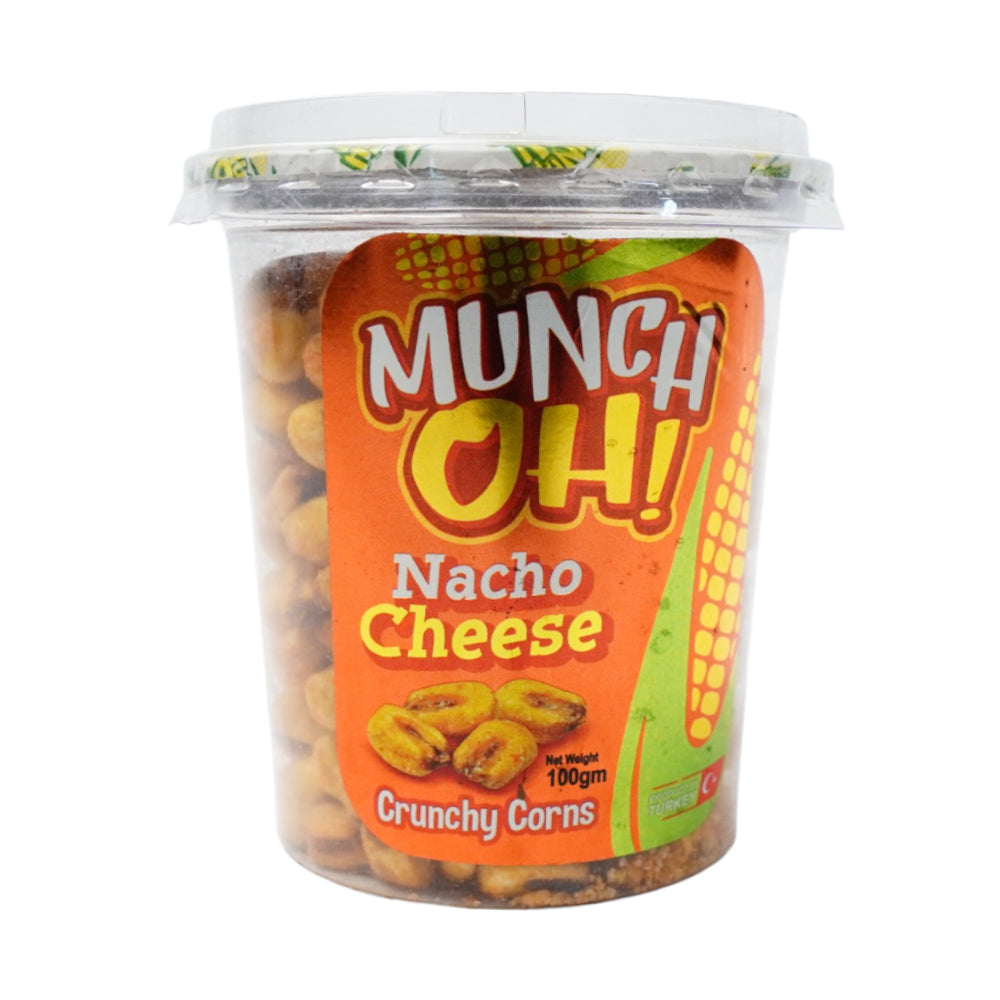 MUNCH OH CRUNCHY NUTS CHEDDAR CHEESE PEANUTS 150GM – Al-Fatah
