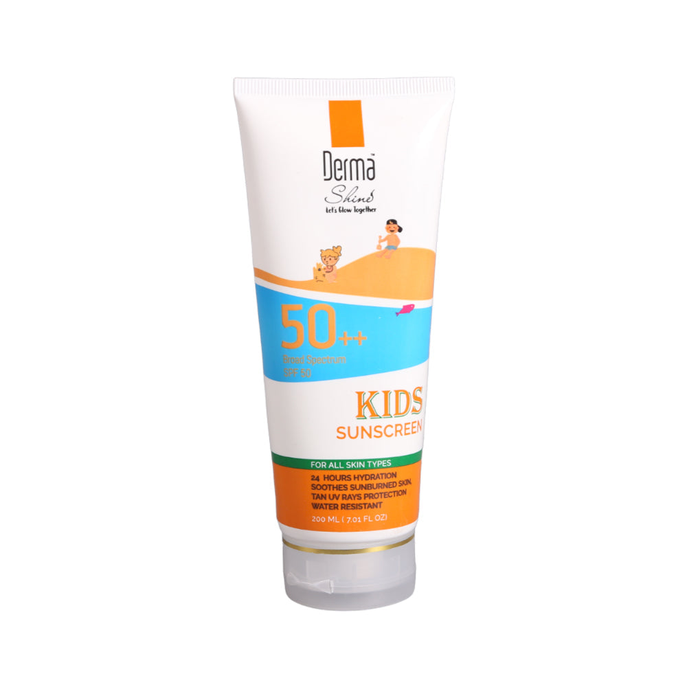 DERMA SHINE KIDS SUN BLOCK SPF 50 200ML – Al-Fatah