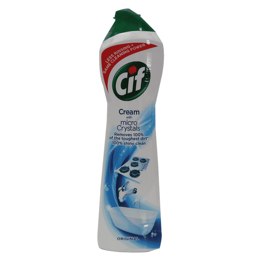 CIF CLEANER CREAM WITH MICRO CRYSTALS ORIGINAL 500 ML – Al-Fatah