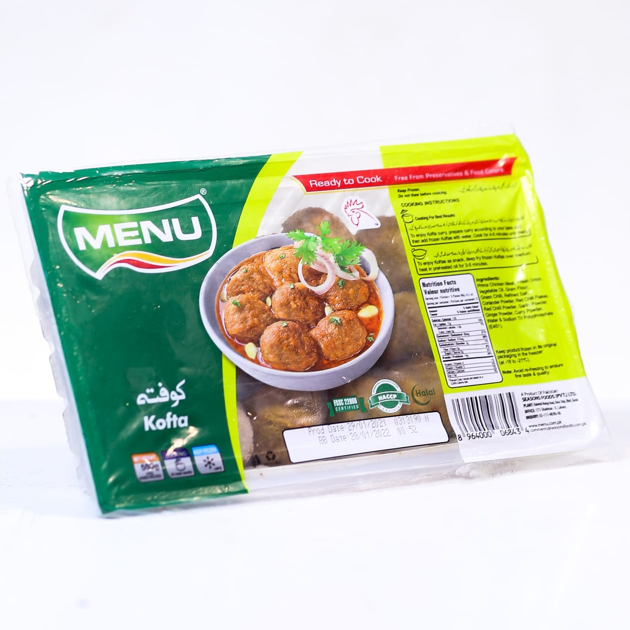 MENU SEASON KOFTA 500 GM – Al-Fatah