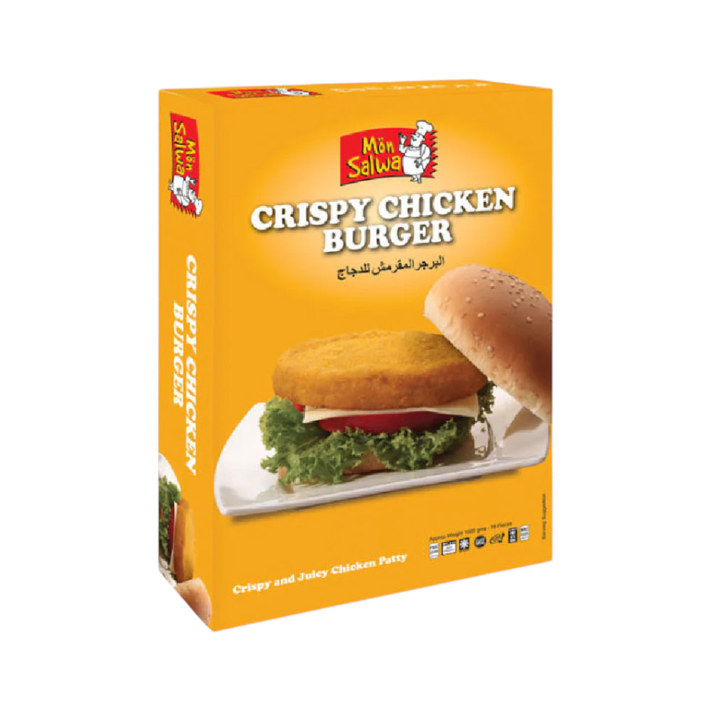 MANO SALWA CRISPY CHICKEN BURGER 18PC – Al-Fatah