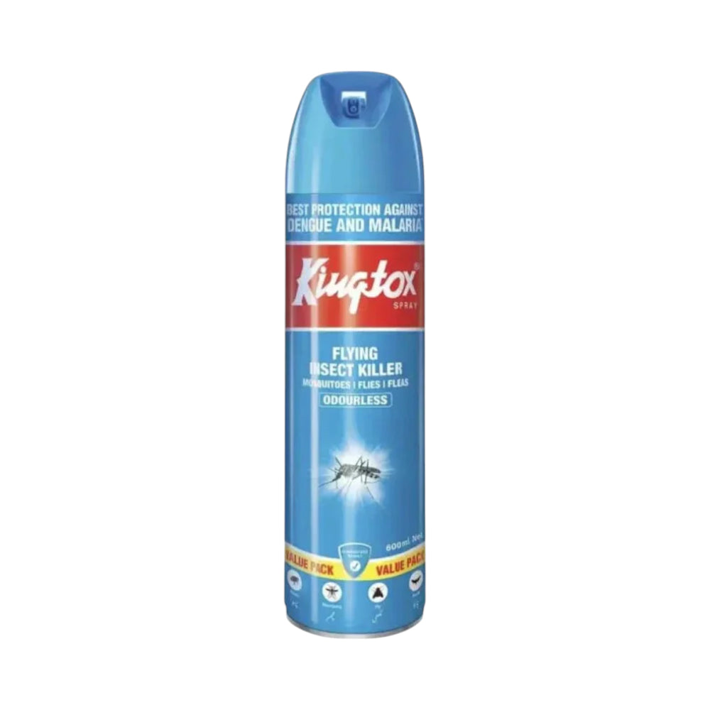 KINGTOX INSECT KILLER FLYING ODOURLESS TRIPLE ACTION 600 ML – Al-Fatah