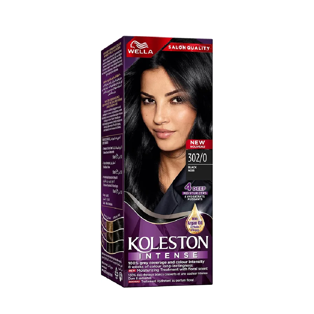 WELLA KOLESTON COLOR CREAM BLACK 302/0 PC – Al-Fatah