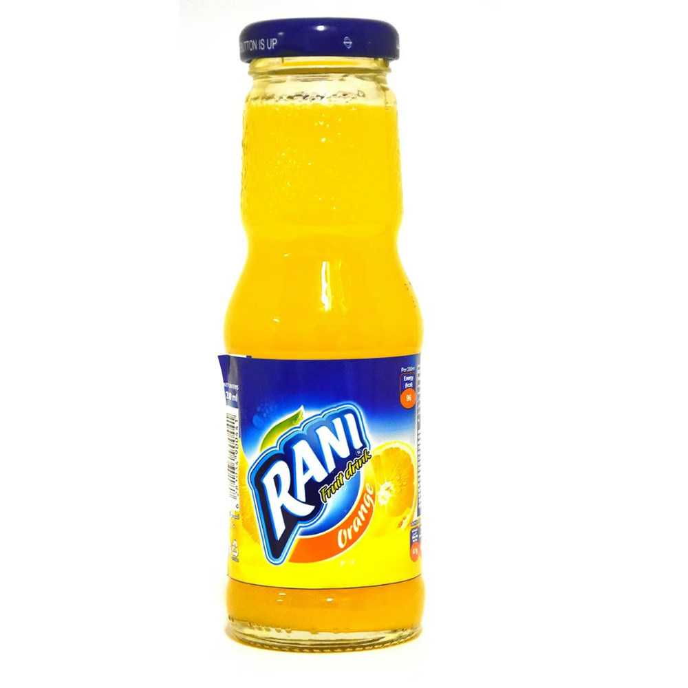 RANI FRUIT DRINK ORANGE BOTTLE 200 ML – Al-Fatah
