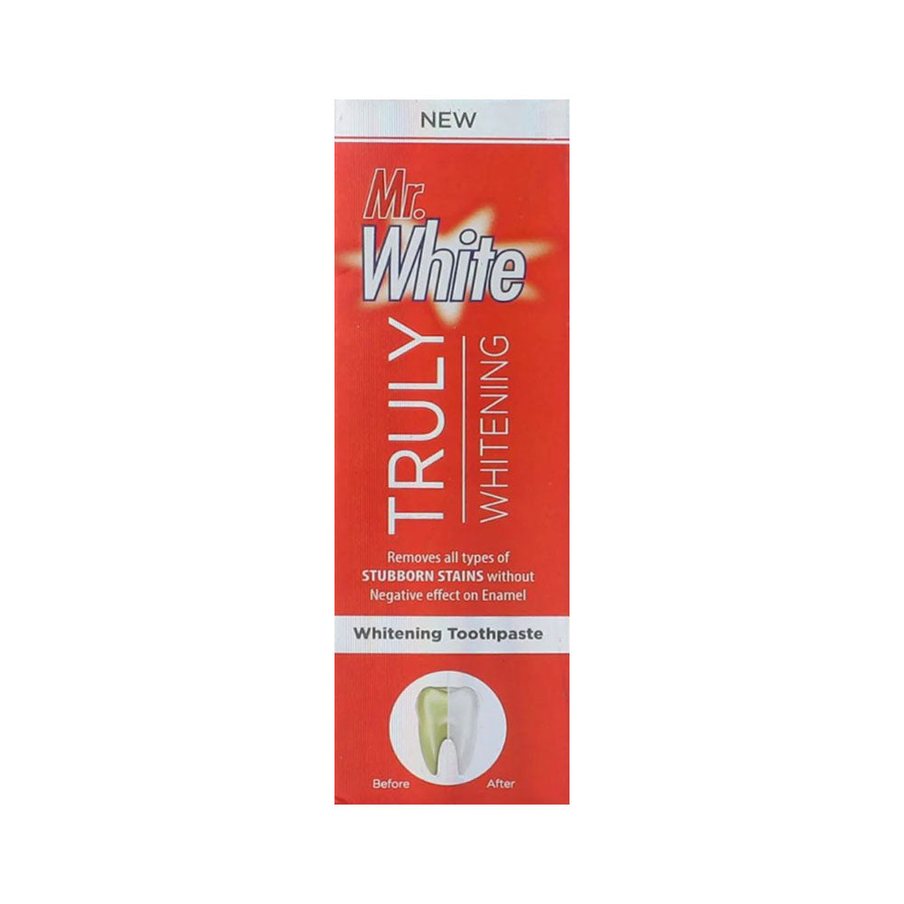 MR WHITE TRULY WHITENING TOOTH PASTE 40 GM – Al-Fatah