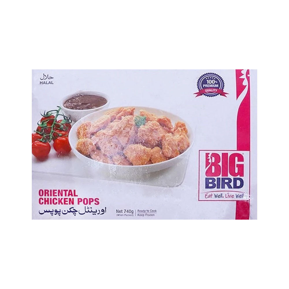 BIG BIRD ORIENTAL CHICKEN POPS 740GM – Al-Fatah
