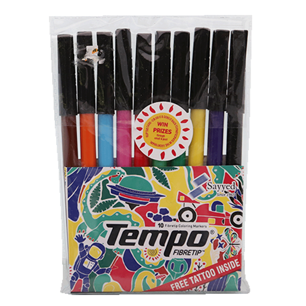 Tempo Marker 10Pc Color – Al-Fatah