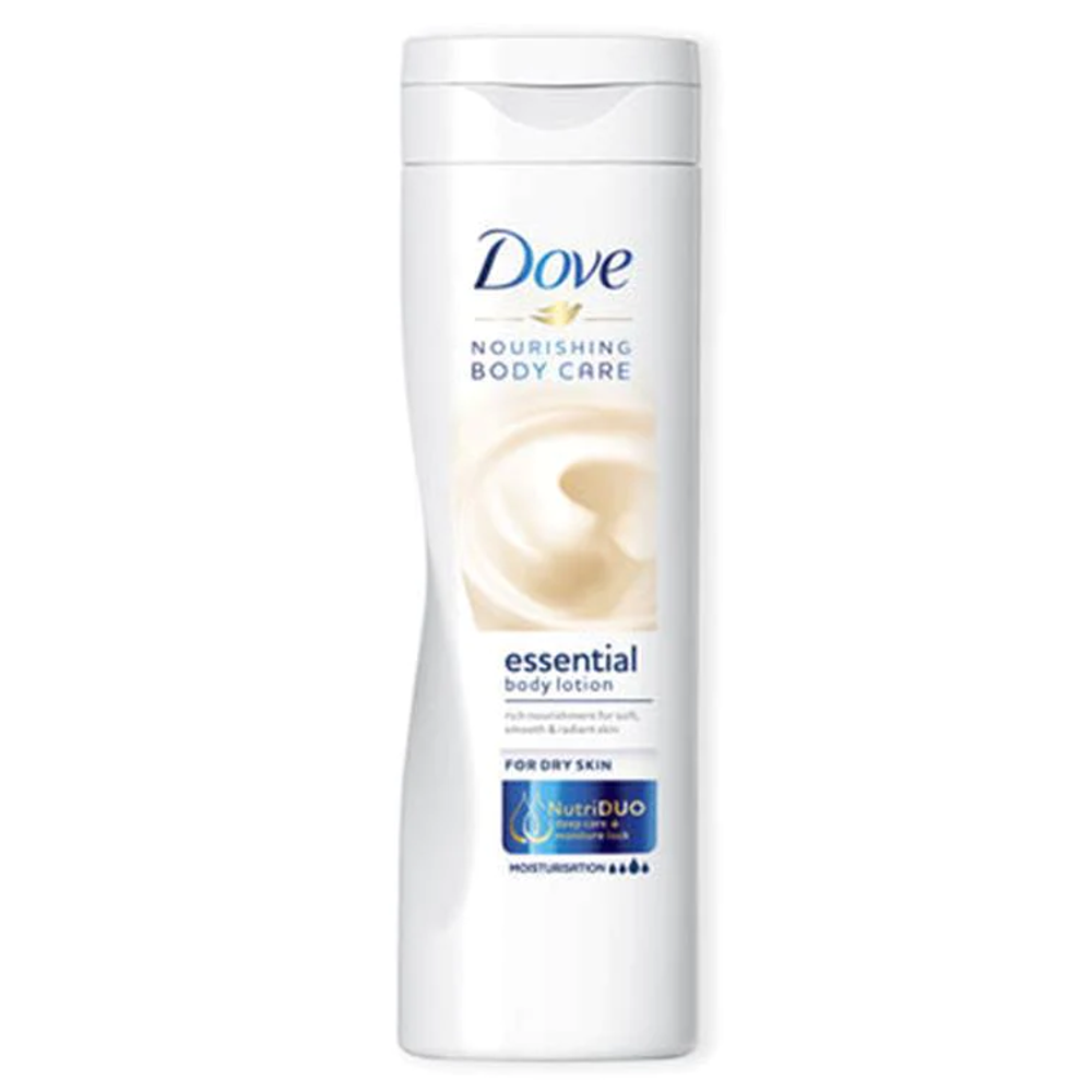 DOVE BODY LOTION ESSENTIAL CARE FOR DRY SKIN 250 ML – Al-Fatah