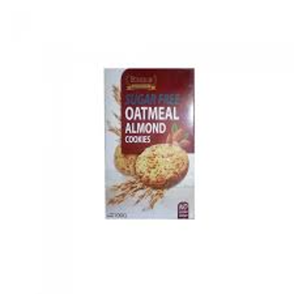 KAERS SELECTION COOKIES OATMEAL ALMOND SUGAR FREE 100 GM – Al-Fatah